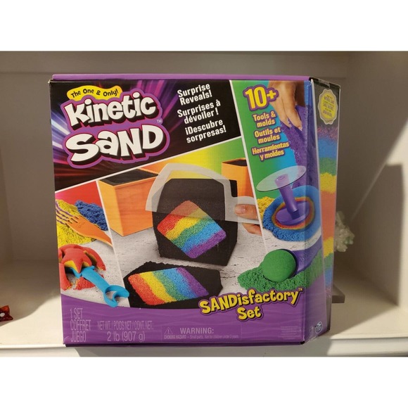 Kinetic Sand | Art | Kinetic Sand Sandisfactory Set W 2lbs Of Colored ...